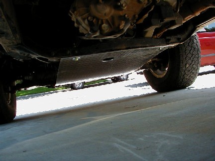 Scrape Plate Install