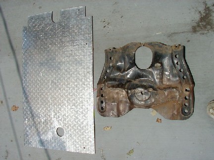 Scrape Plate Install