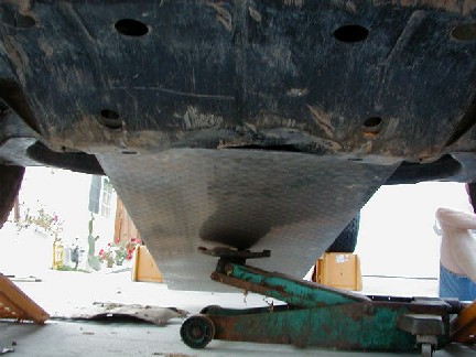 Scrape Plate Install